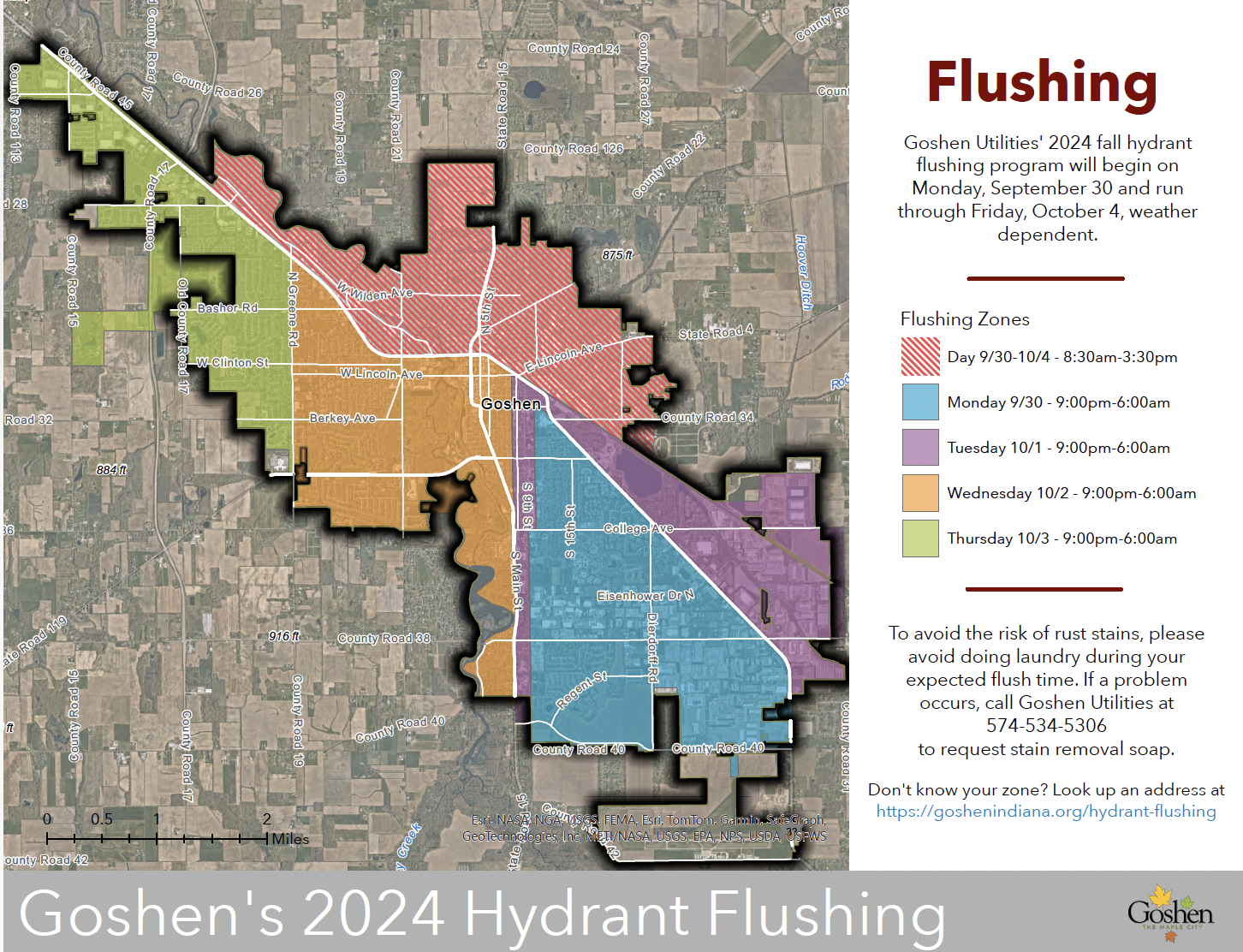2024 Fall Fire Hydrant Flushing begins Monday, September 30 - City of ...