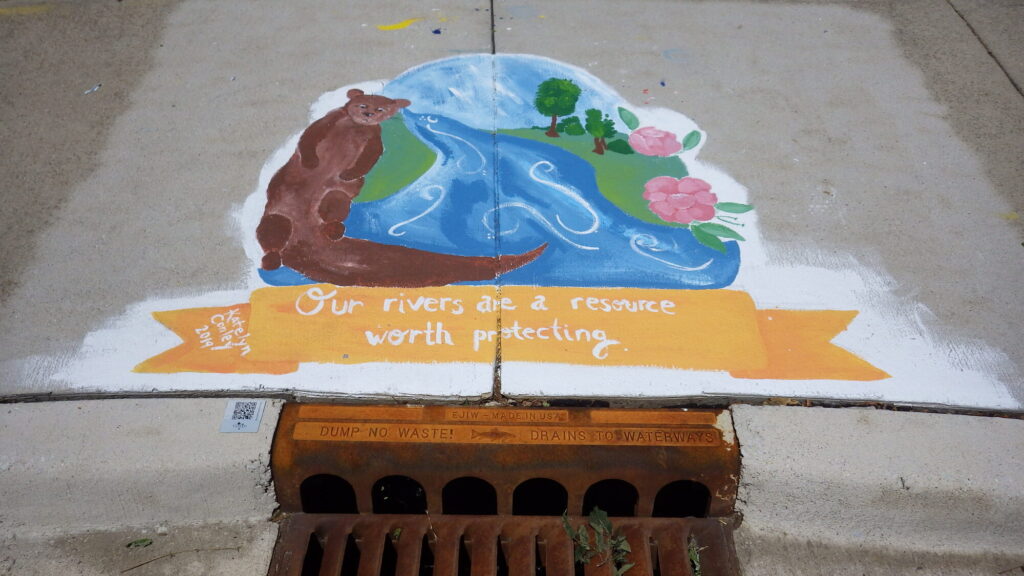 Storm Drain Art - City of Goshen, Indiana